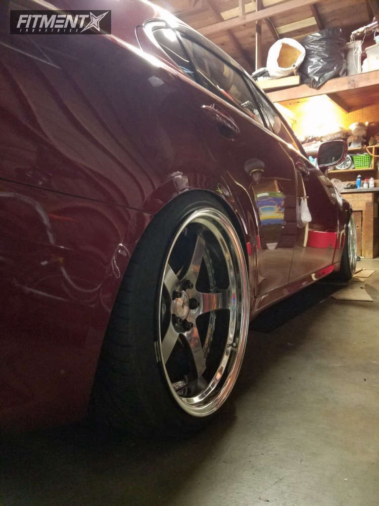 2006 Lexus IS350 Base with 19x9.5 SSR Professor SP4 and Federal 225x35 ...