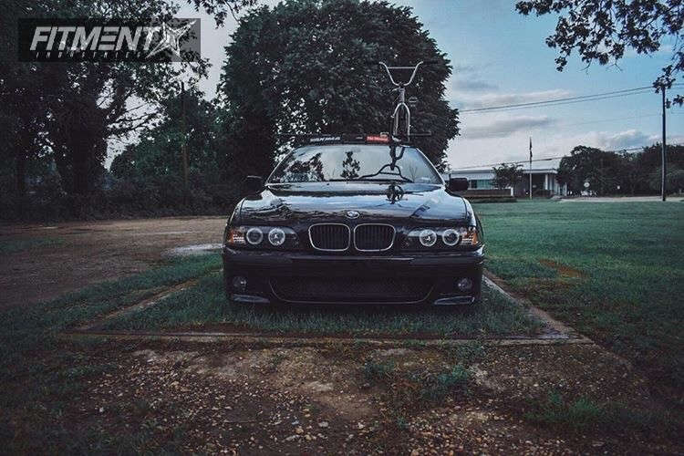 2000 BMW 528i with 18x9 BBS Rc090 and Michelin 235x45 on Coilovers ...