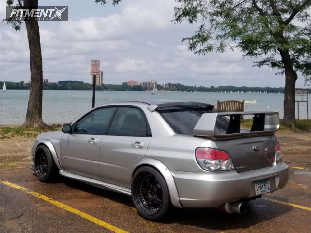 2006 Subaru WRX STI Base with 18x10.5 Varrstoen Es6 and Riken 275x35 on ...