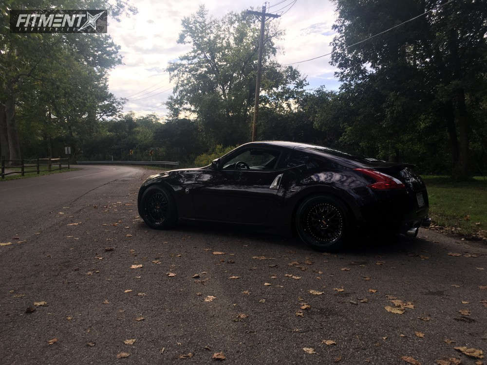 2010 Nissan 370Z Touring with 19x9.5 ESR Sr01 and Yokohama 245x35 on ...