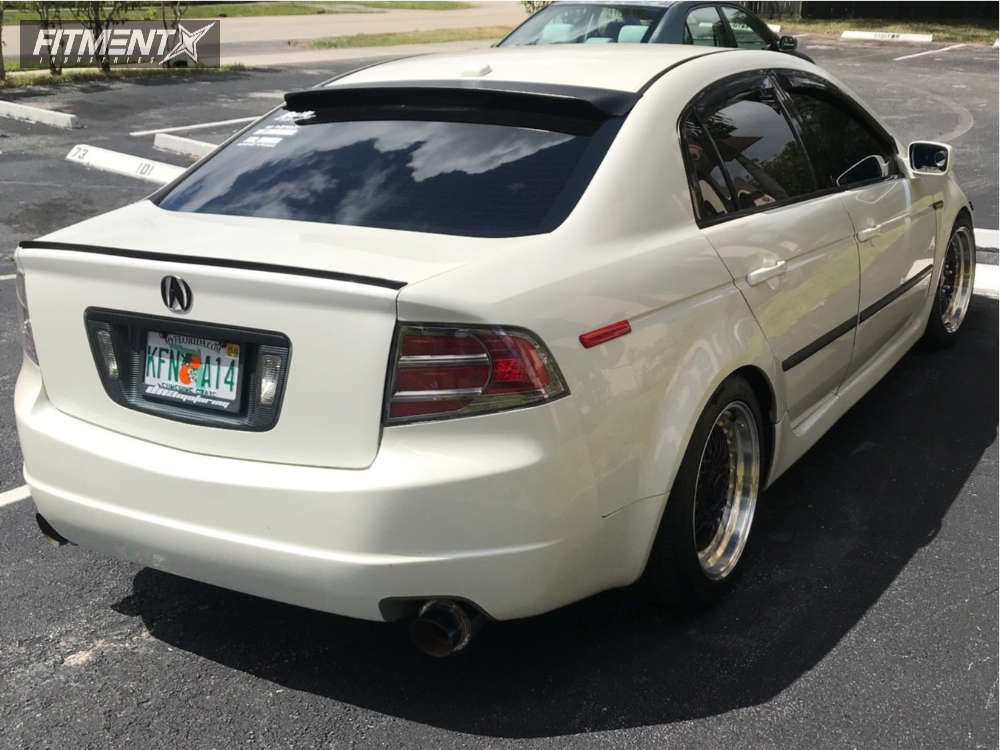 2004 Acura TL Base with 17x8.5 MST Mt13 and Cooper 235x45 on Coilovers ...