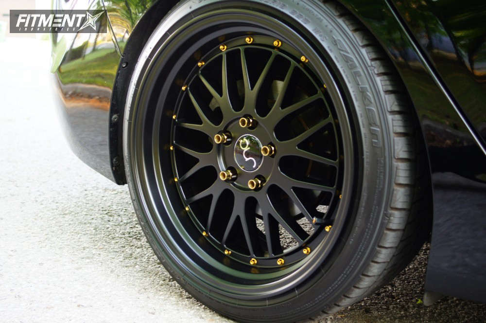 2016 Hyundai Elantra Value Edition with 18x8 JNC JNC005 and Falken ...