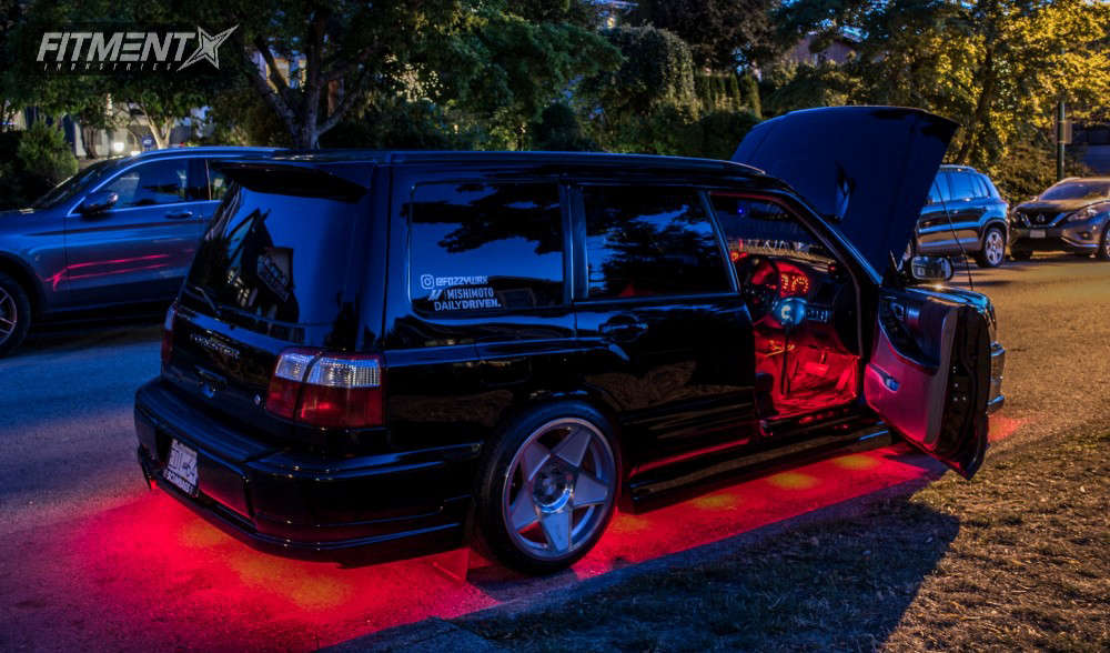 2001 Subaru Forester Base with 18x9.5 3SDM 0.05 and Nankang 235x40 on ...