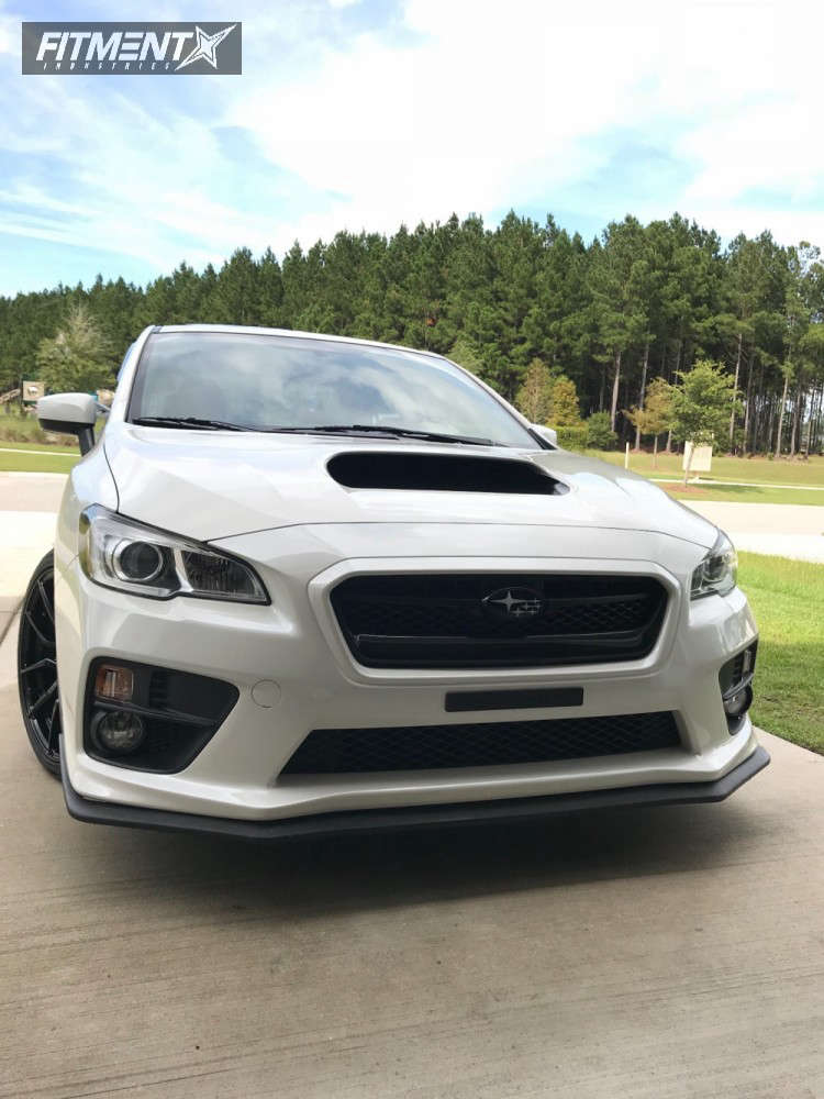 2016 Subaru WRX Premium with 18x9.5 Option Lab R716 and Nitto 255x35 on ...