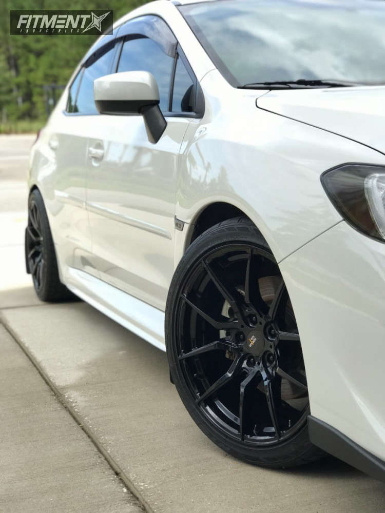 2016 Subaru WRX Premium with 18x9.5 Option Lab R716 and Nitto 255x35 on ...
