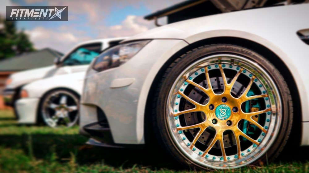 2008 BMW M3 Base with 20x9 Strasse Forged Wheels SM8 Performance and ...