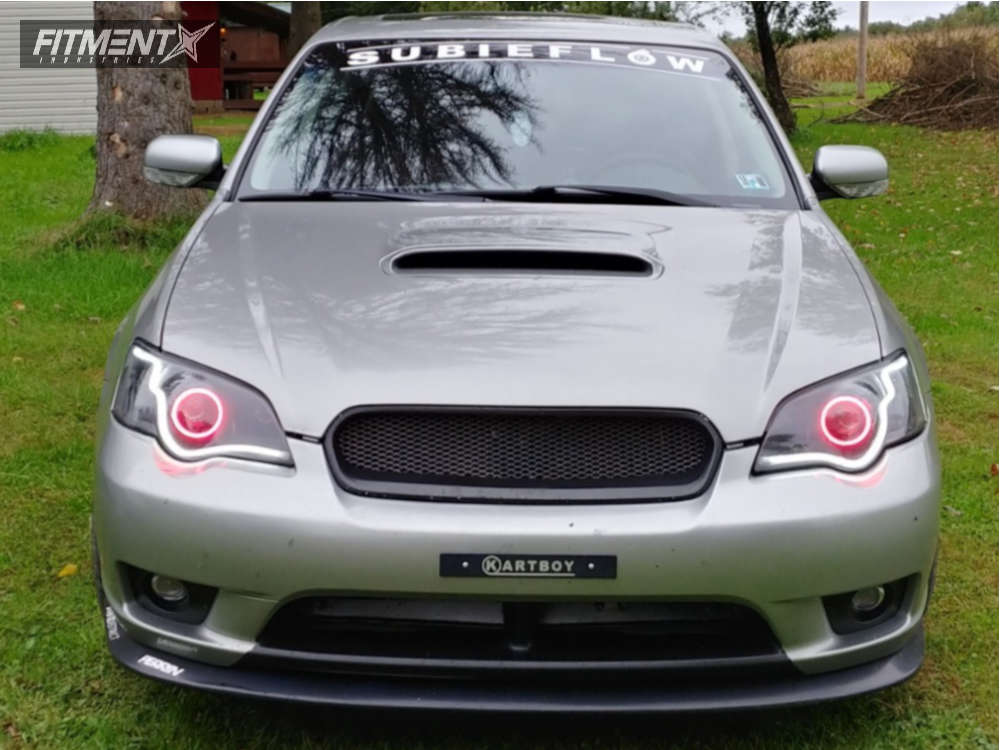 2006 Subaru Legacy 2.5i with 18x9.75 XXR 556 and Continental 235x40 on ...