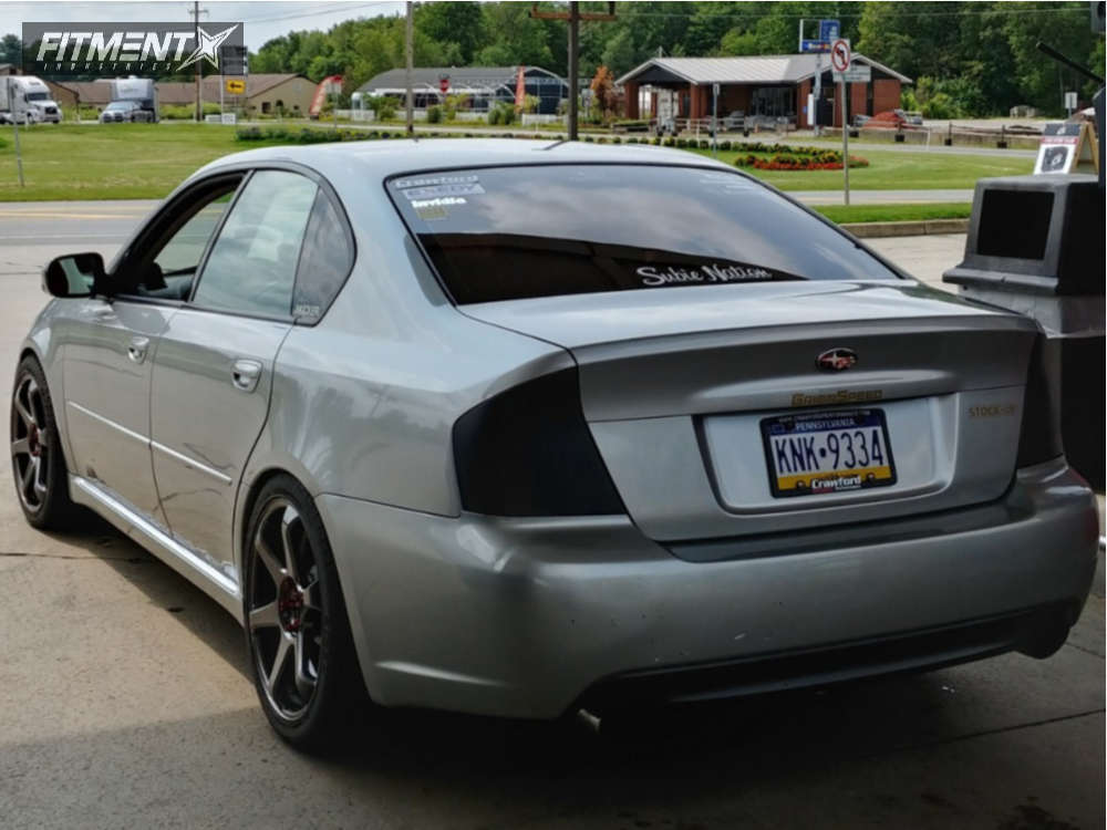 2006 Subaru Legacy 2.5i with 18x9.75 XXR 556 and Continental 235x40 on ...