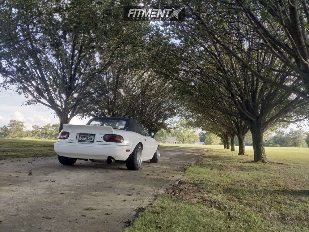 1990 Mazda Miata Base with 15x9 Rota Kyusha and Hankook 195x50 on ...