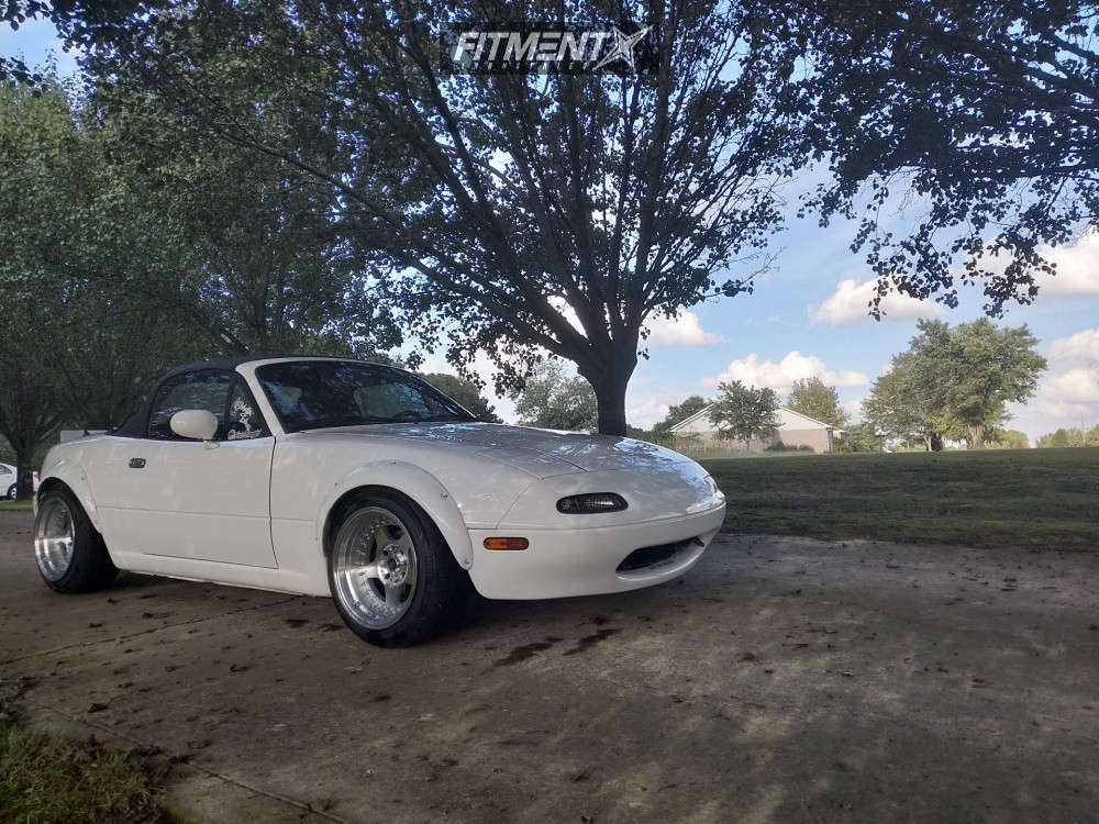 1990 Mazda Miata Base with 15x9 Rota Kyusha and Hankook 195x50 on ...