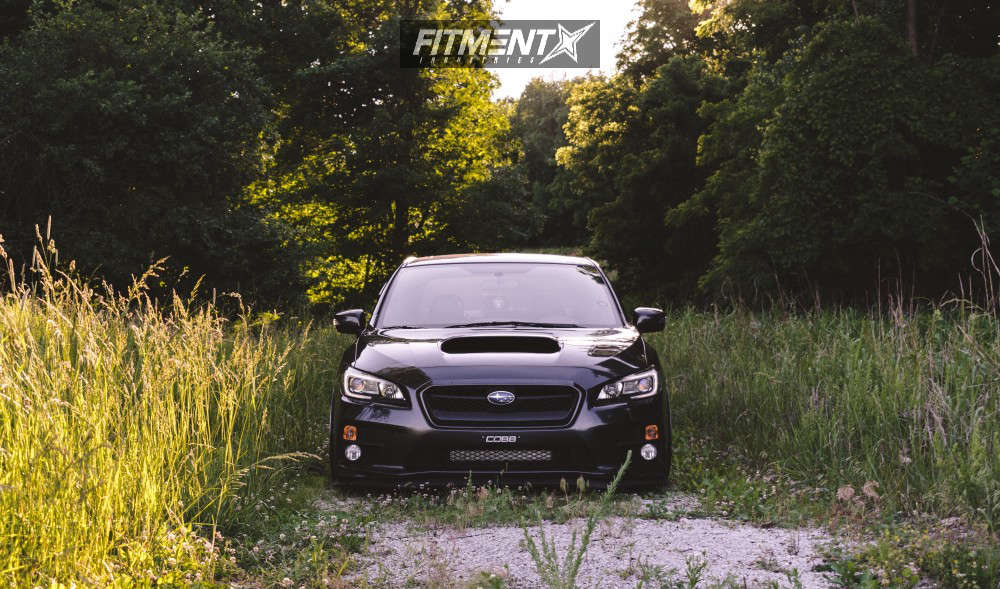 2016 Subaru WRX Premium with 18x9.5 MB Wheels Battle and Dunlop 225x40 ...