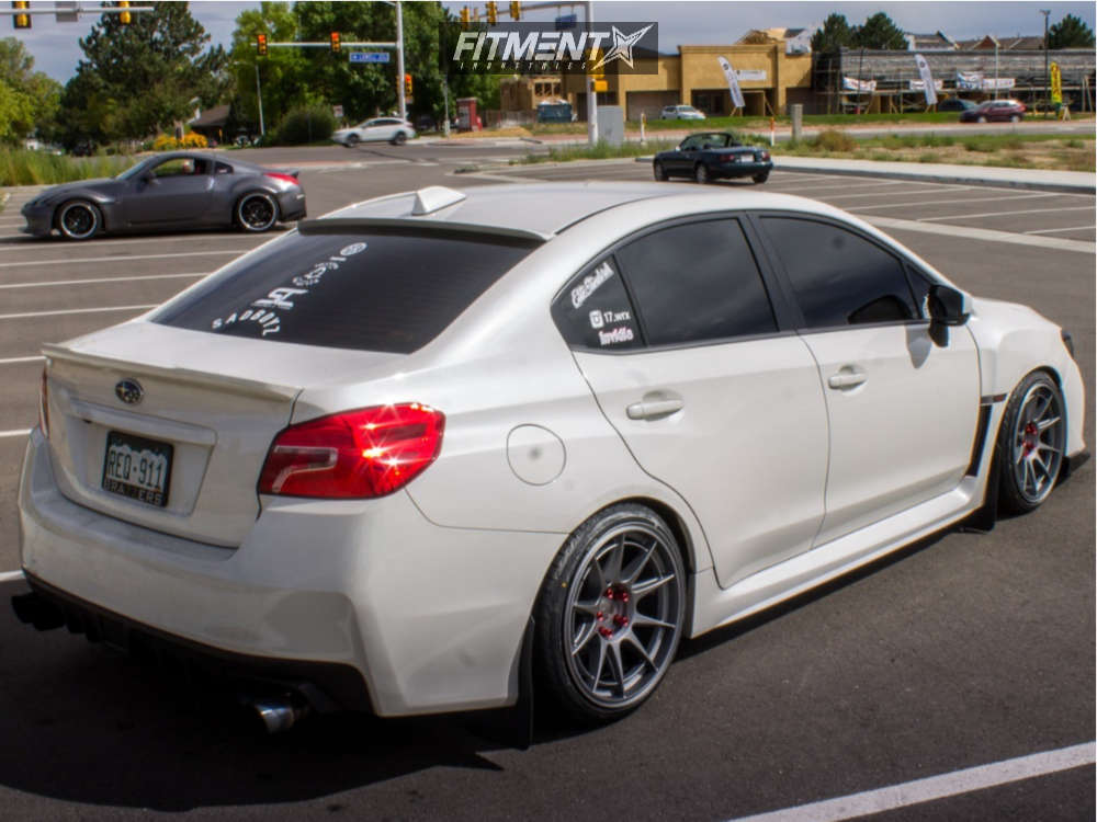 2017 Subaru WRX Base with 18x9.5 ESR Sr13 and Achilles 225x35 on ...