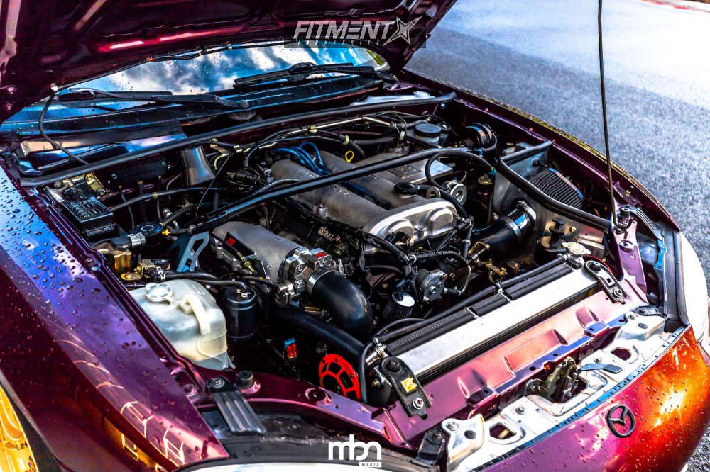 2000 Mazda Miata Base with 15x8 949 Racing 6UL and Toyo Tires 195x45 on ...