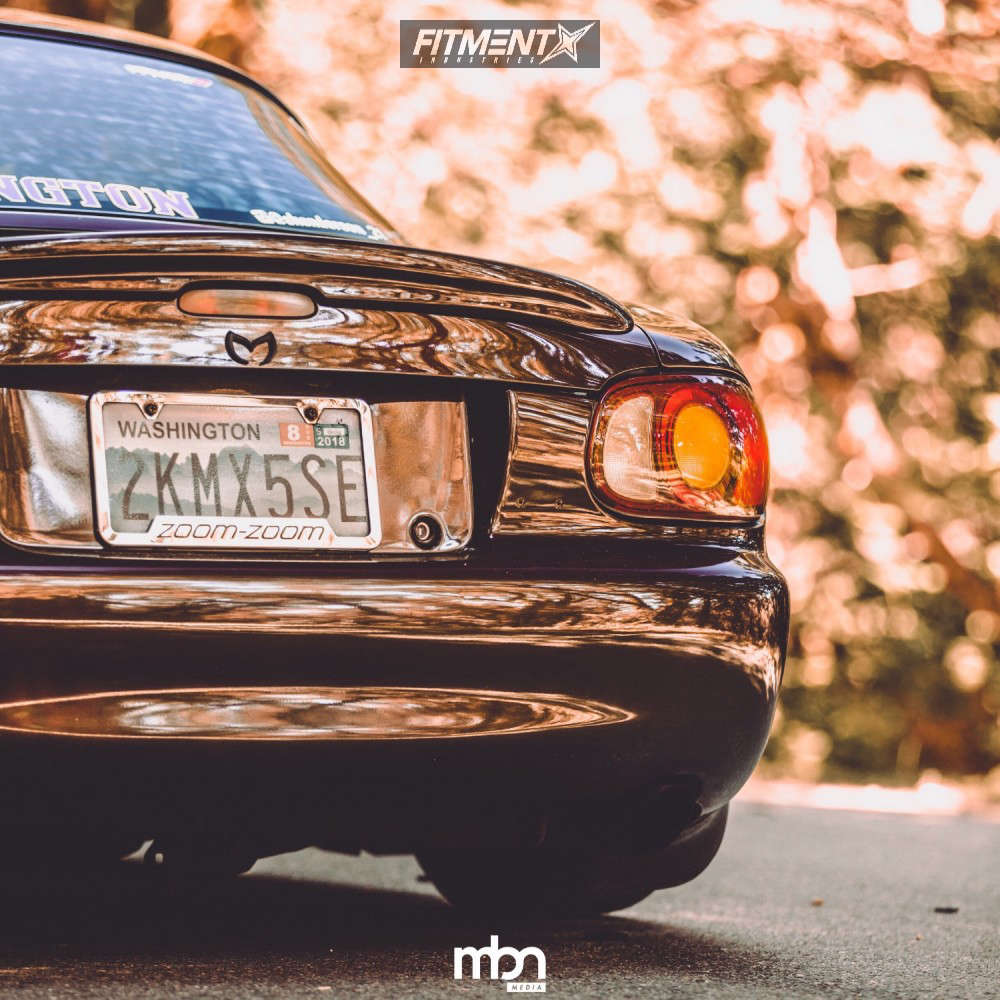 2000 Mazda Miata Base with 15x8 949 Racing 6UL and Toyo Tires 195x45 on ...