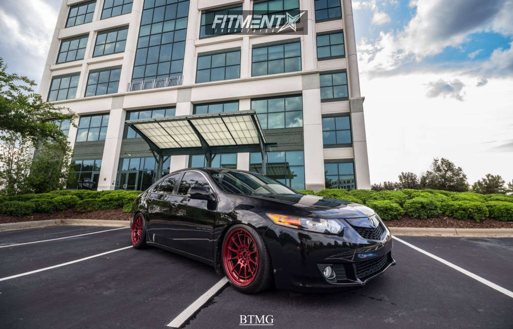 2010 Acura TSX Base with 18x9.5 JNC Jnc033 and Nankang 245x40 on ...