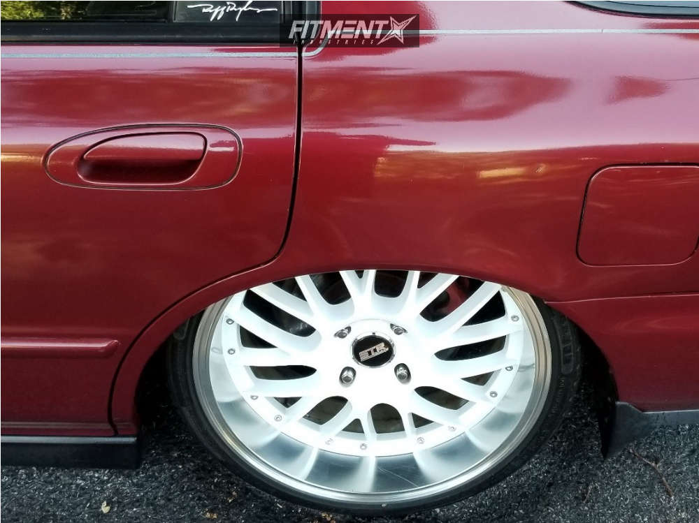 1996 Honda Accord EX with 18x8.5 STR 514 and Jinyu 215x35 on Air ...