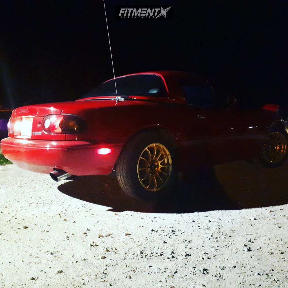 1990 Mazda Miata Base with 15x7 Konig Dial In and Bridgestone 205x50 on ...