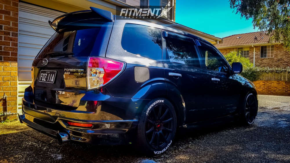 2010 Subaru Forester XT Premium with 17x8.5 Speedy Carbine and ...