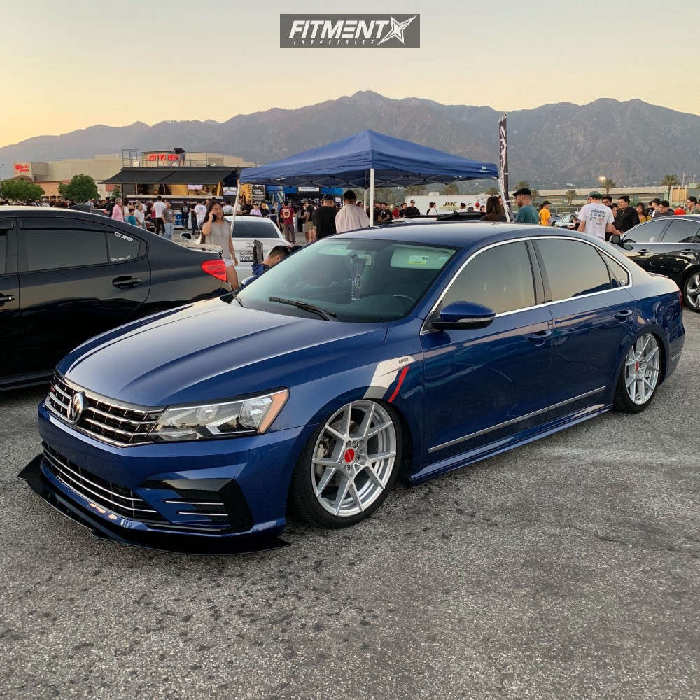 2016 Volkswagen Passat R-Line with 19x8.5 Rotiform Kps and Yokohama ...