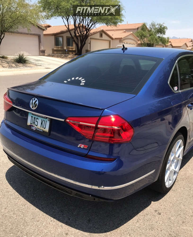 2016 Volkswagen Passat R-Line with 19x8.5 Rotiform Kps and Yokohama ...