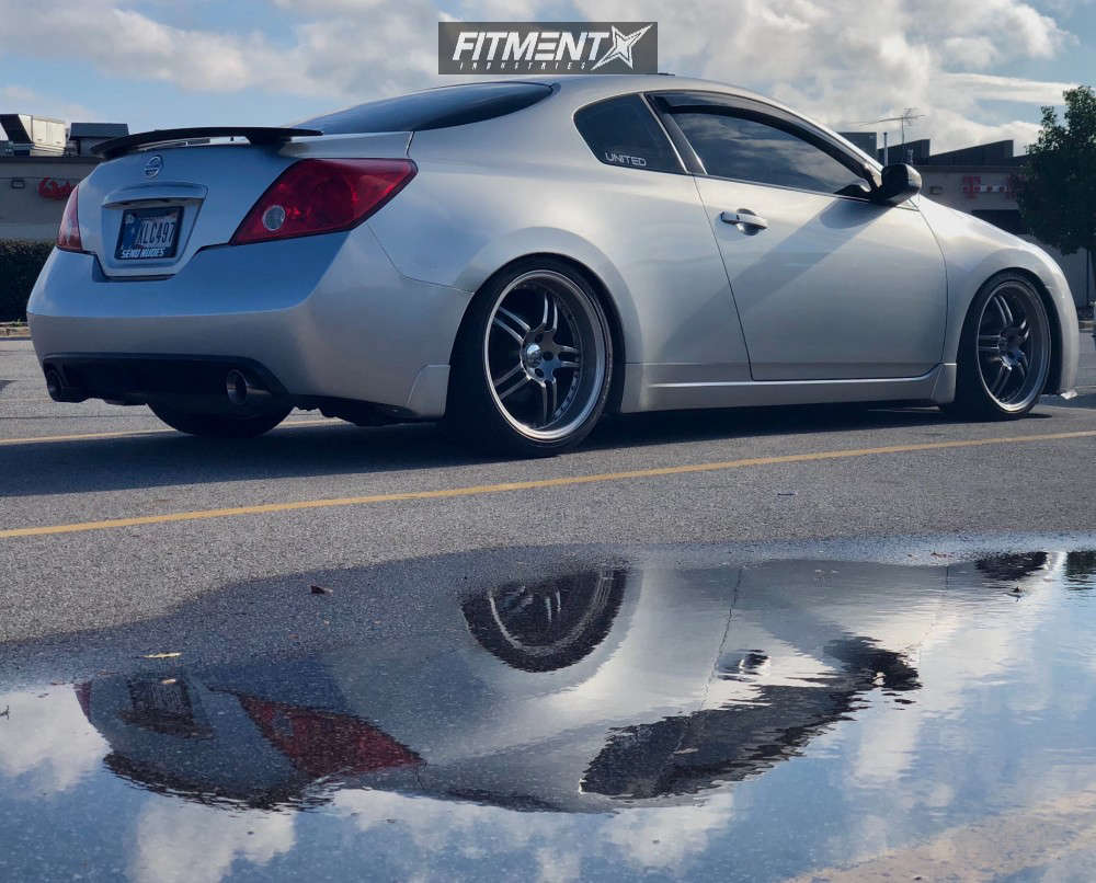 2008 Nissan Altima SE with 19x8.5 Ruff R278 and Ironman 235x35 on ...