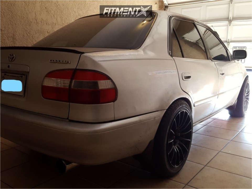 2000 Toyota Corolla LE with 17x8.25 XXR 550 and Falken 225x45 on ...