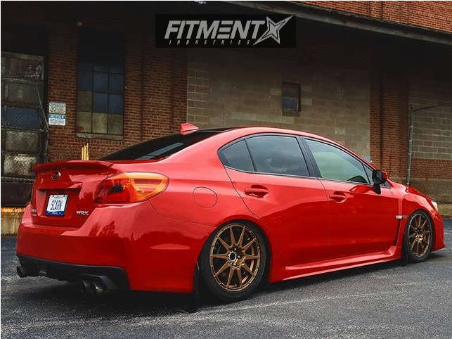 2016 Subaru WRX Base with 17x8 Method Mr501 and General 235x45 on Air ...