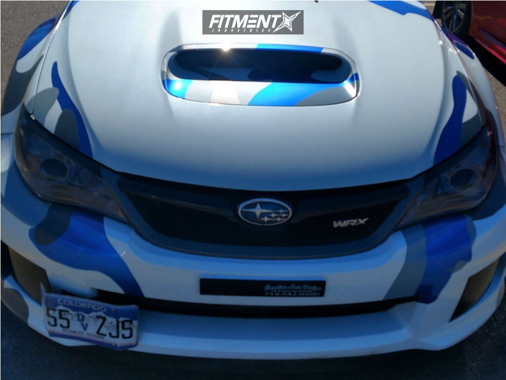 2013 Subaru WRX Base with 17x7 Konig Illusion and Kumho 195x35 on ...