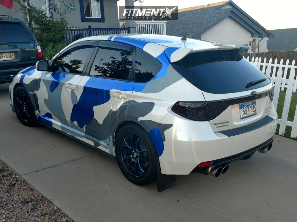 2013 Subaru WRX Base with 17x7 Konig Illusion and Kumho 195x35 on ...