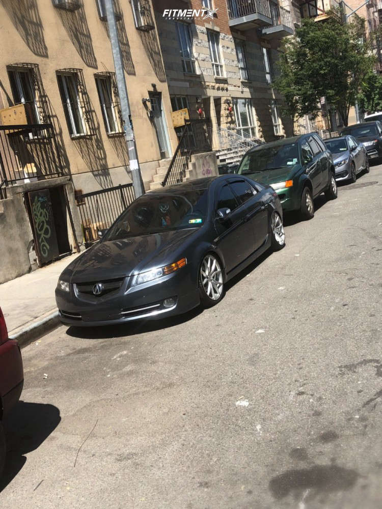 2007 Acura TL Base with 19x9.5 Varro Vd01 and Continental 245x35 on ...