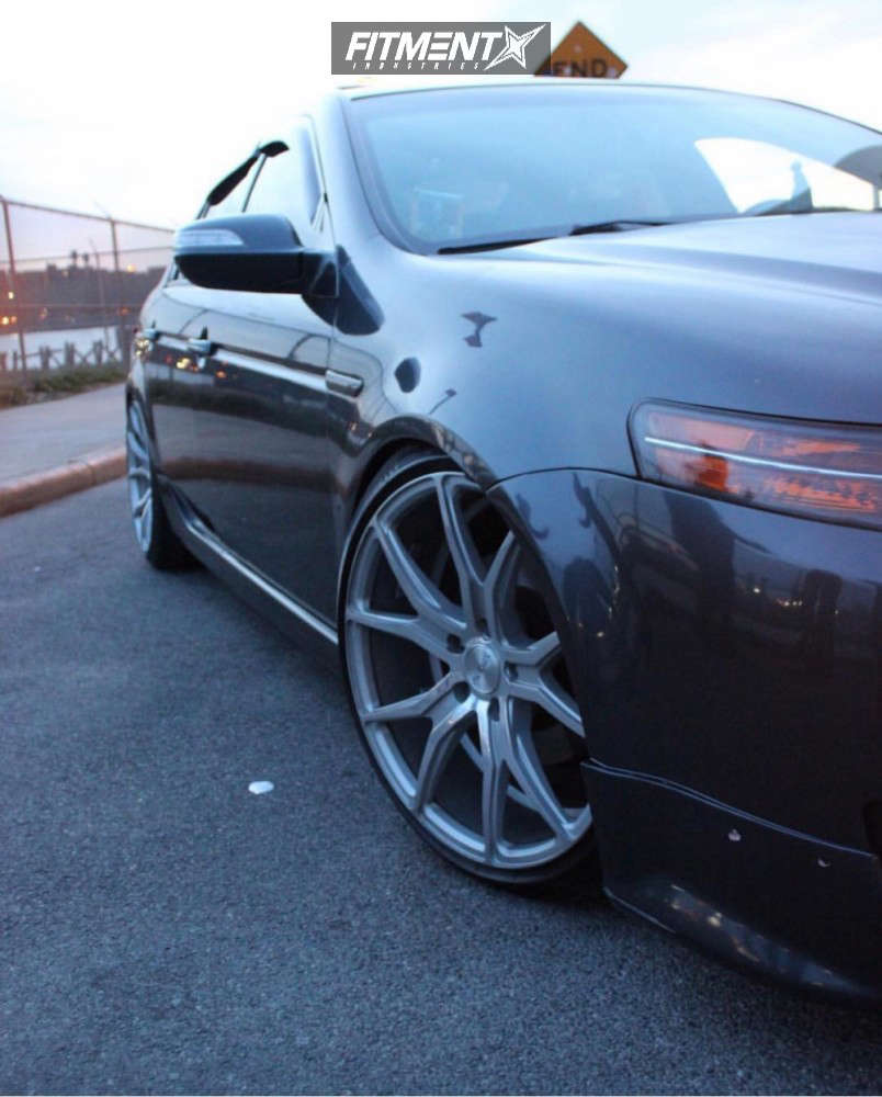 2007 Acura TL Base with 19x9.5 Varro Vd01 and Continental 245x35 on ...
