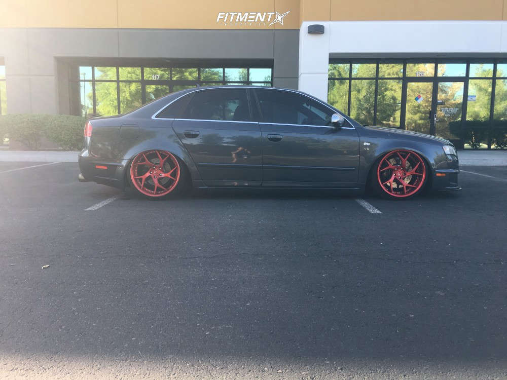 2007 Audi S4 Base with 19x9.5 SevenK Hydra 2-piece and Accelera 225x35 ...