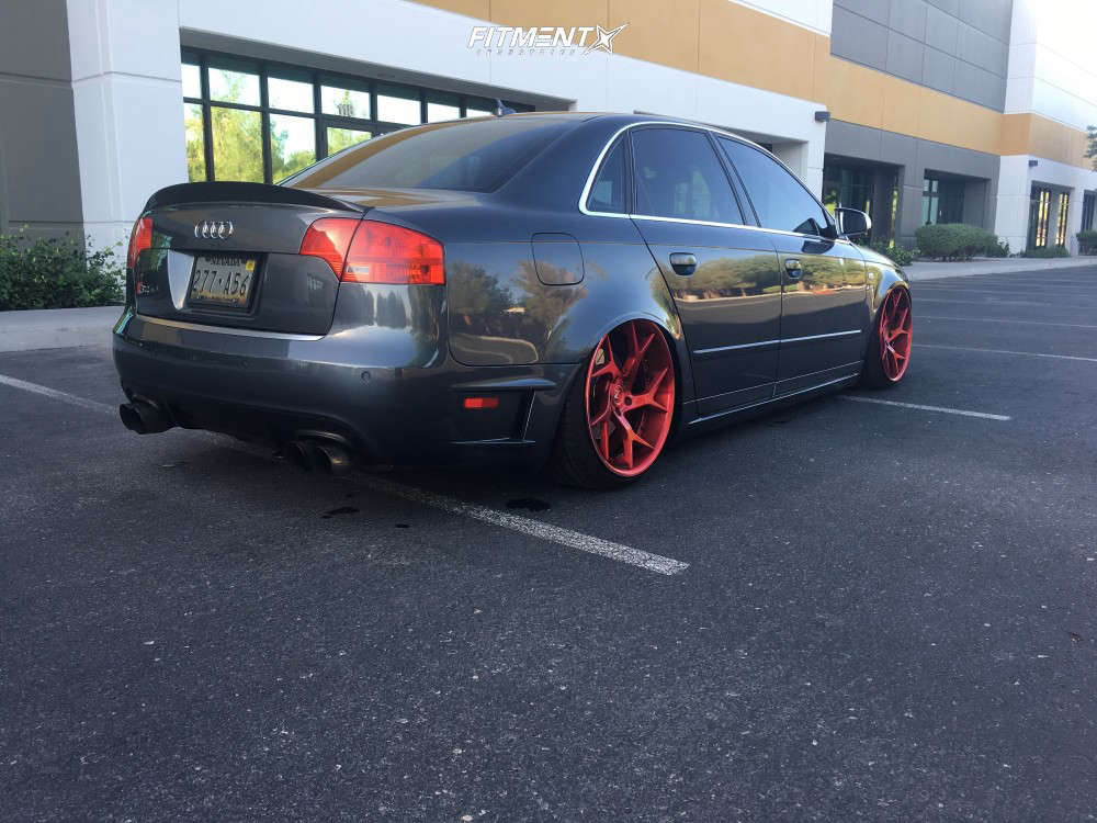 2007 Audi S4 Base with 19x9.5 SevenK Hydra 2-piece and Accelera 225x35 ...