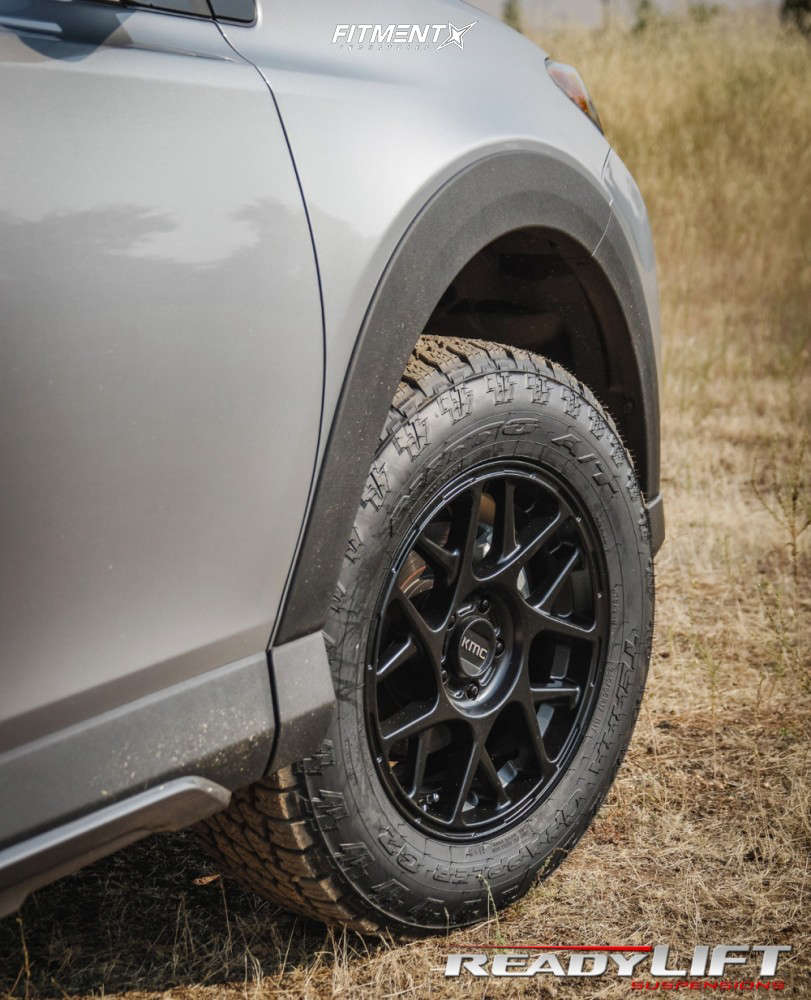 2018 Toyota RAV4 Adventure with 17x8 KMC Km708 and Nitto 245x65 on ...