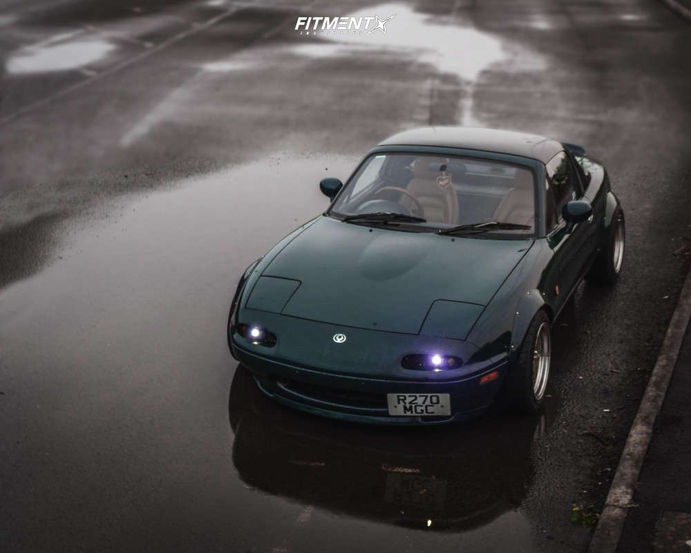 1997 Mazda MX-5 Miata Base with 15x8 Rota Rkr and Yokohama 195x50 on ...