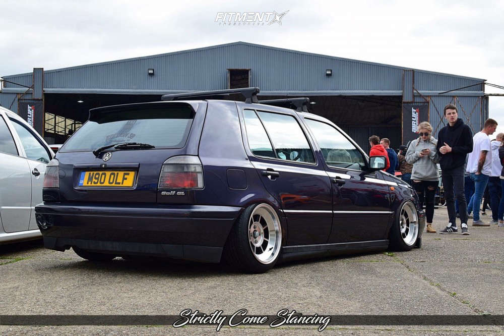 1997 Volkswagen Golf GL with 15x8 Rota Bm8 and Nankang 185x45 on Air ...
