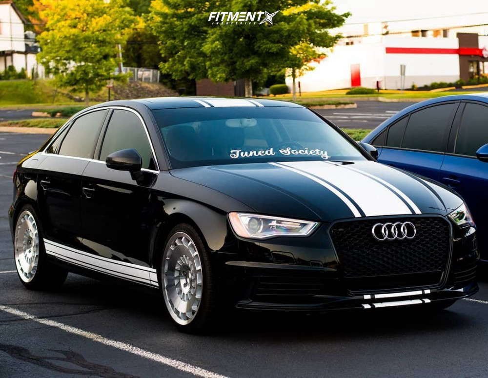 2015 Audi A3 Quattro Premium Plus with 19x8.5 Rotiform Ccv and Nokian ...