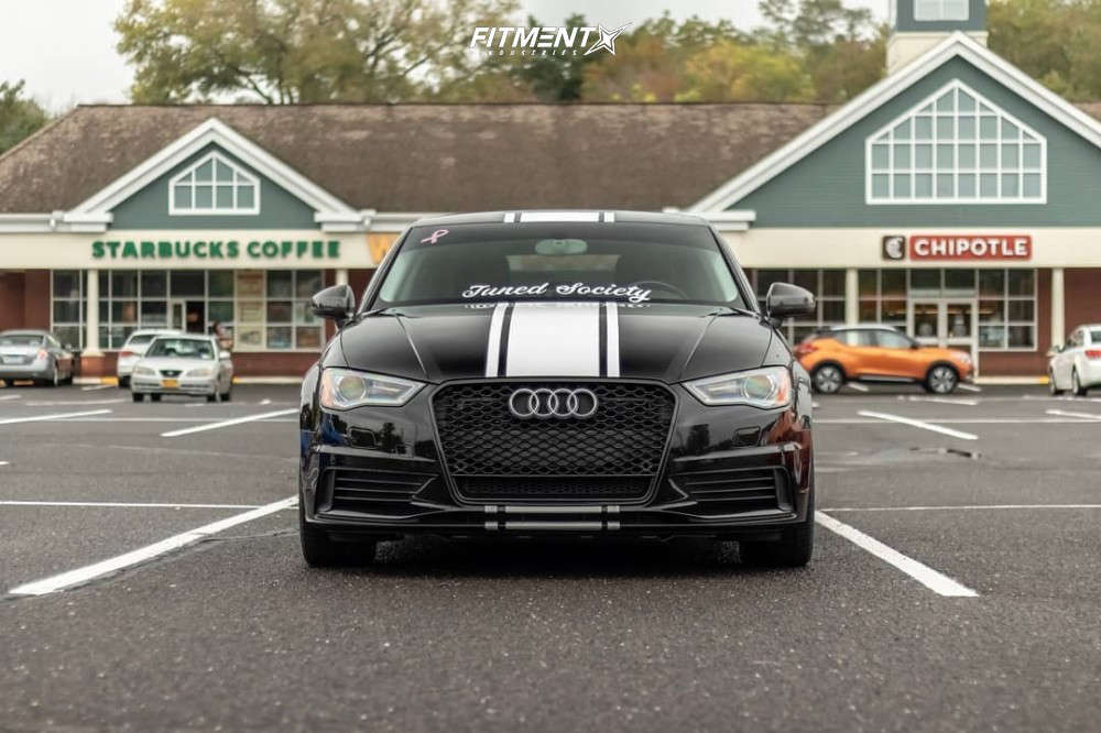 2015 Audi A3 Quattro Premium Plus with 19x8.5 Rotiform Ccv and Nokian ...