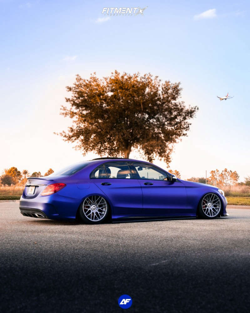 2015 Mercedes-Benz C300 4Matic with 19x10 Rotiform Rse and Federal ...