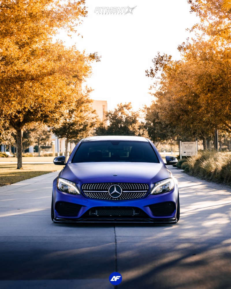 2015 Mercedes-Benz C300 4Matic with 19x10 Rotiform Rse and Federal ...