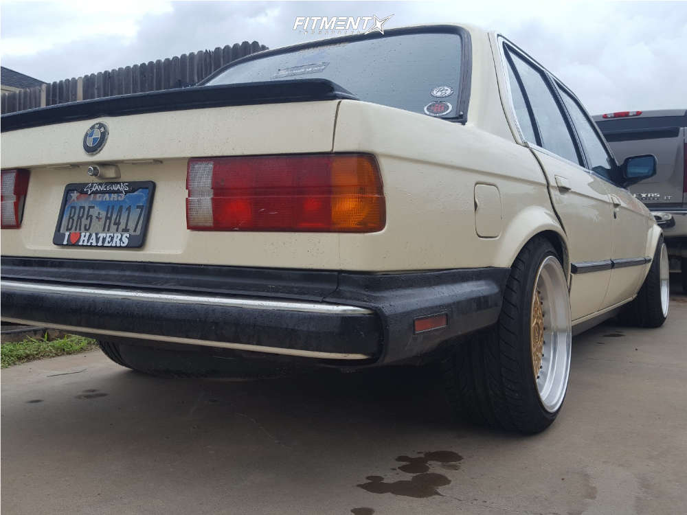1987 BMW 325e Base with 16x9 ESM 002r and Yokohama 215x40 on Coilovers ...