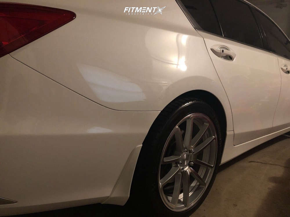2015 Acura RLX Sport Hybrid SH-AWD with 19x8.5 Rotiform Spf and ...
