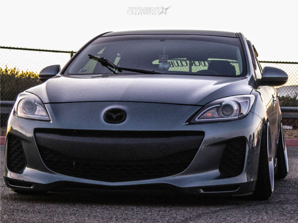 2013 Mazda 3 GS-SKY with 18x9.5 Rotiform Nue and Accelera 215x30 on ...