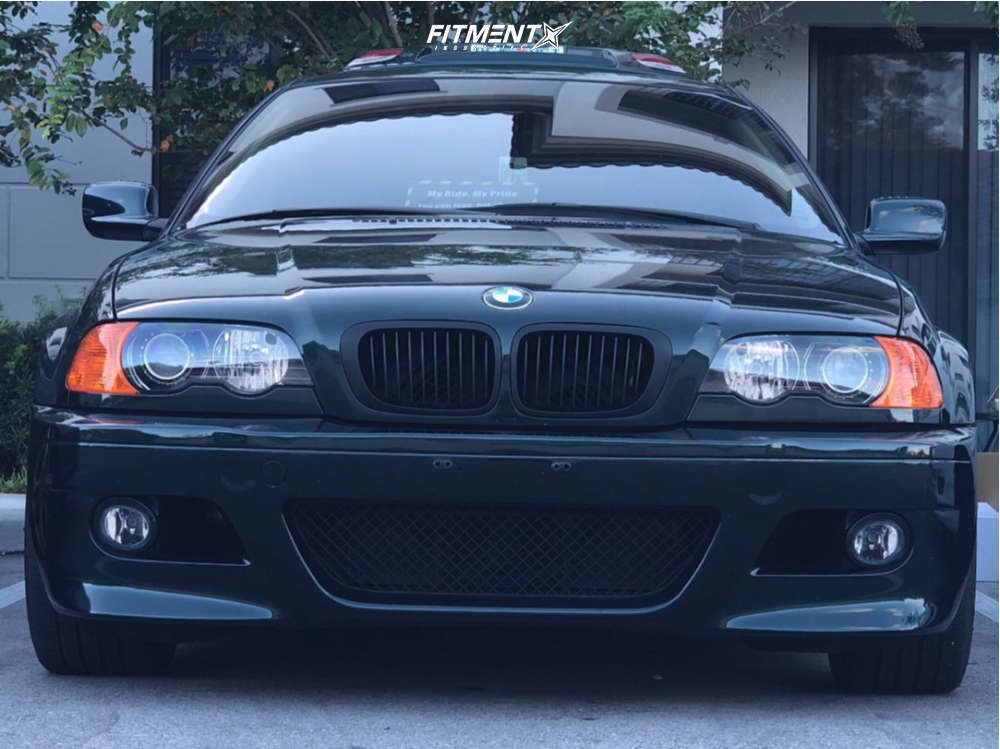 2003 BMW 325Ci Base with 19x8.5 Niche Vosso and Lexani 225x35 on Stock ...