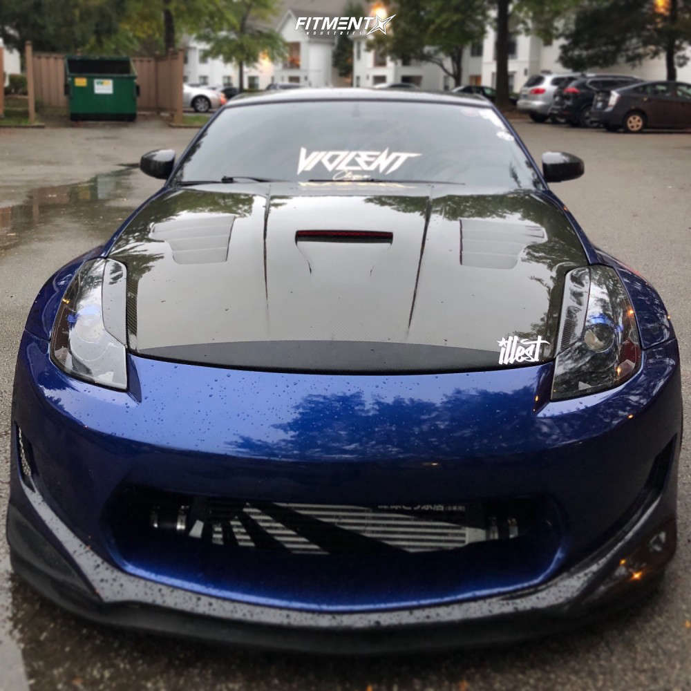 2003 Nissan 350Z Enthusiast with 20x11 Nessen Forged Full Custom S10 ...
