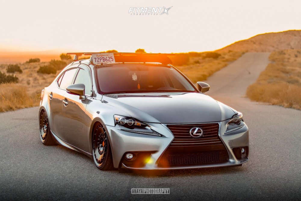 2015 Lexus IS250 Base with 19x8.5 Rotiform Ccv and Lionhart 225x35 on ...