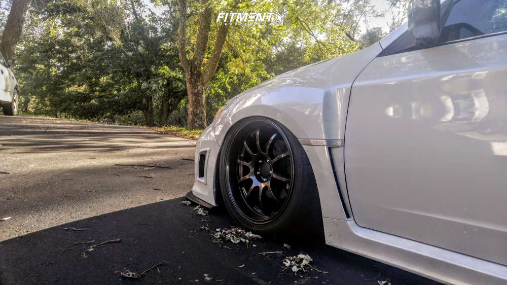 2012 Subaru WRX Base with 18x10.5 Rota D Force and Goodyear 265x30 on ...