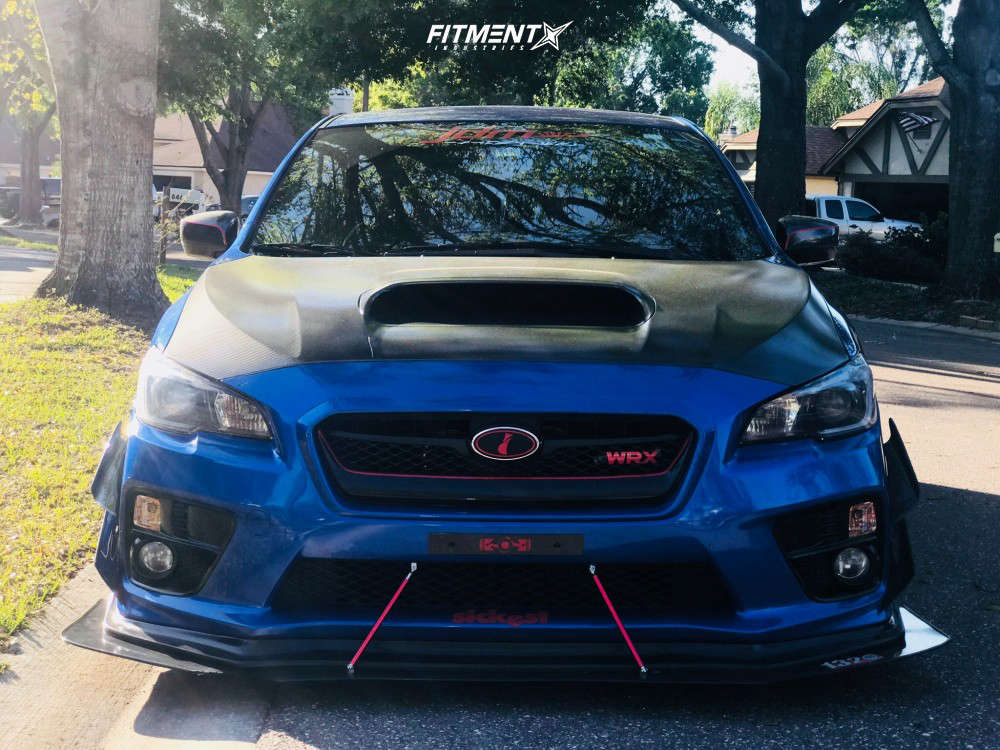 2016 Subaru WRX Base with 18x9.5 ESR Sr11 and Sumitomo 255x35 on ...