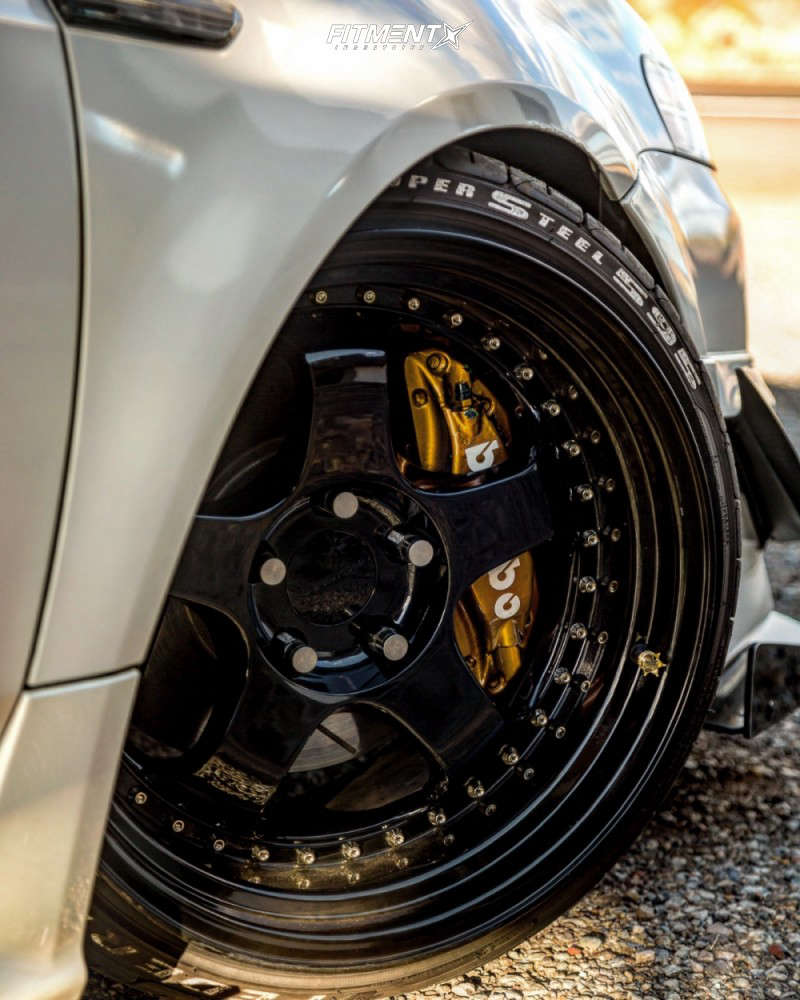2007 Acura TL Type-S with 18x10.5 Varrstoen Es6 and Federal 225x35 on ...