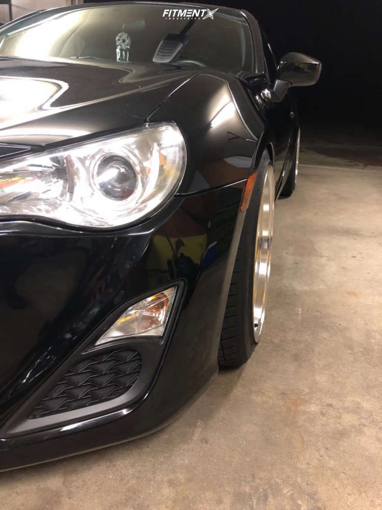 2013 Scion FR-S Base with 18x9.5 JNC Jnc004 and Nitto 235x40 on Coilovers | 500699 | Fitment ...